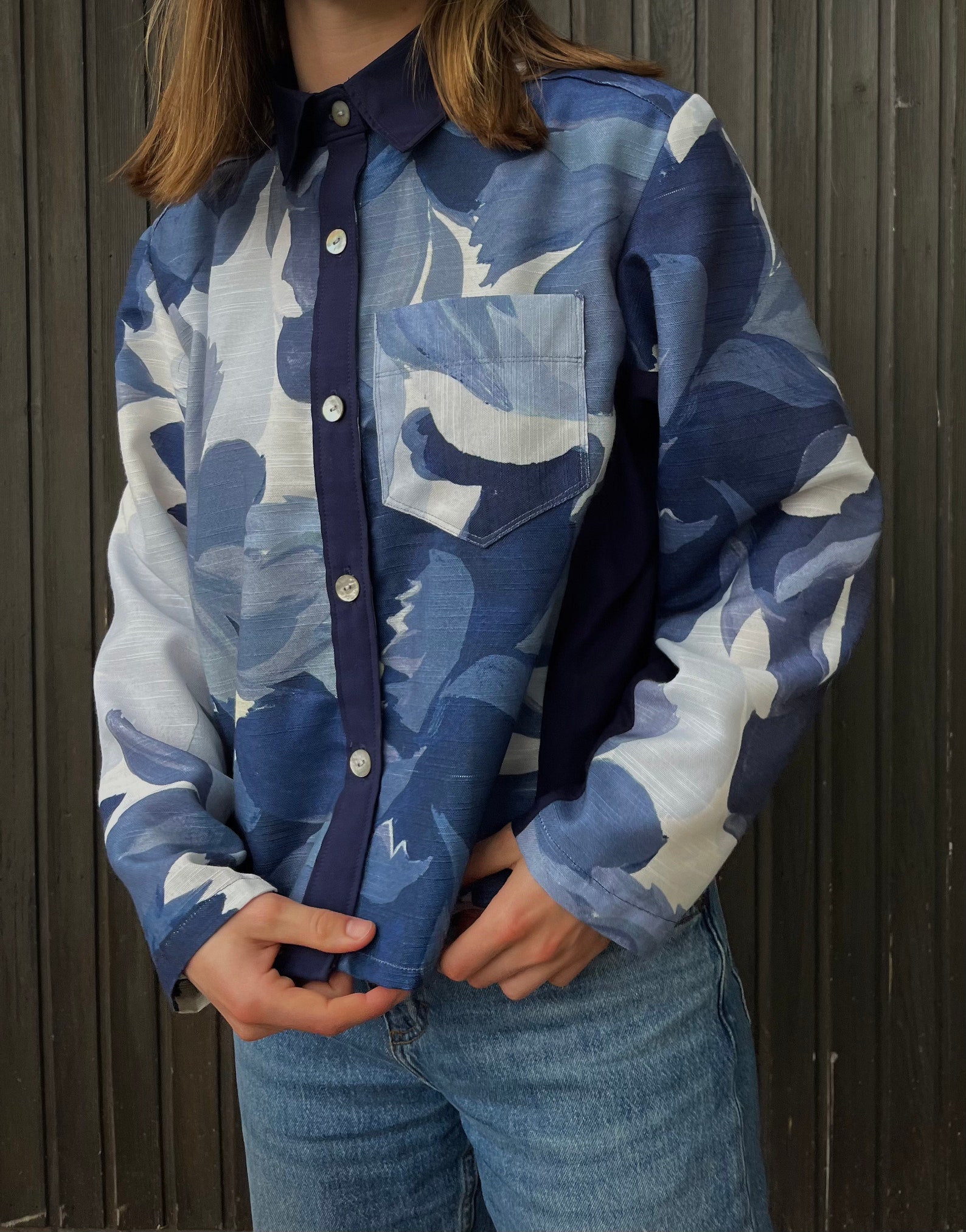 Dia Shirt - Digital PDF Sewing Pattern A4/a0/usletter Shirt Button up ...