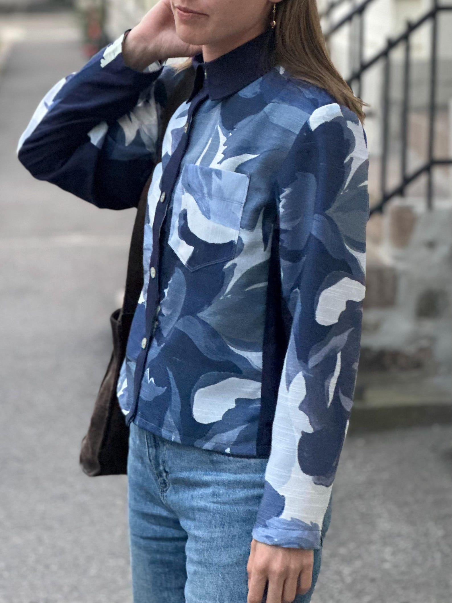 Dia Shirt - Digital PDF Sewing Pattern A4/a0/usletter Shirt Button up ...