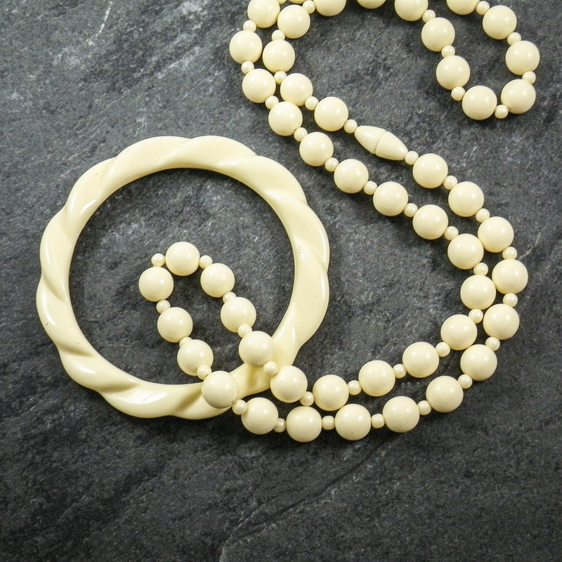 Real Ivory Jewelry - Etsy
