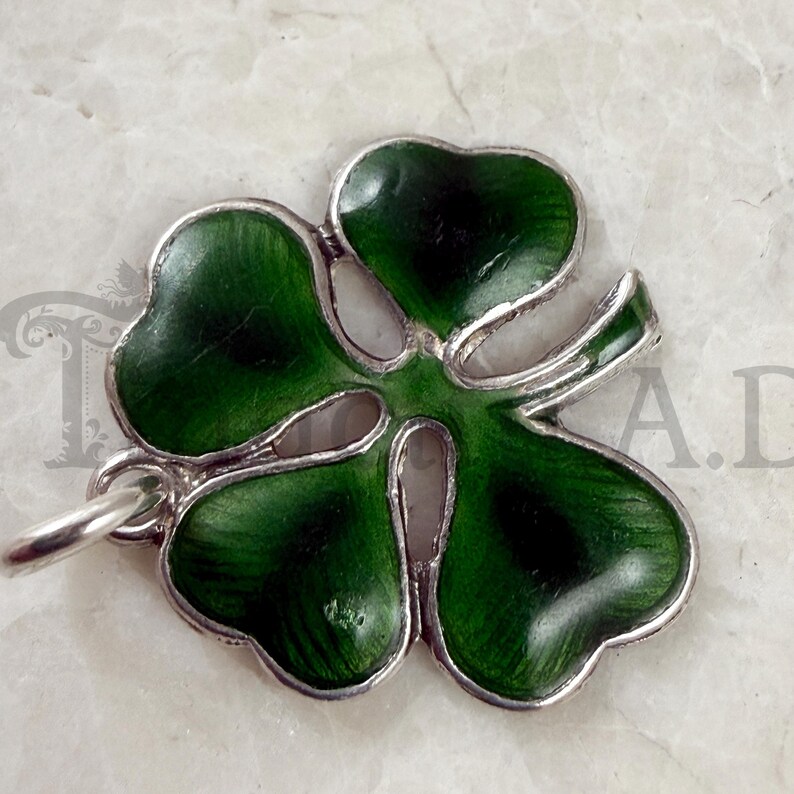 Sold Individually: Vintage Sterling Silver Charms--lampl Clover, Prop ...
