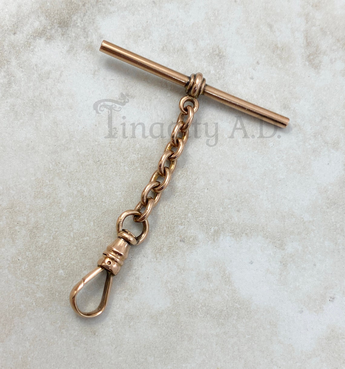 A Vintage Late Victorian Pocket Watch T-bar Chain and Swivel - Etsy
