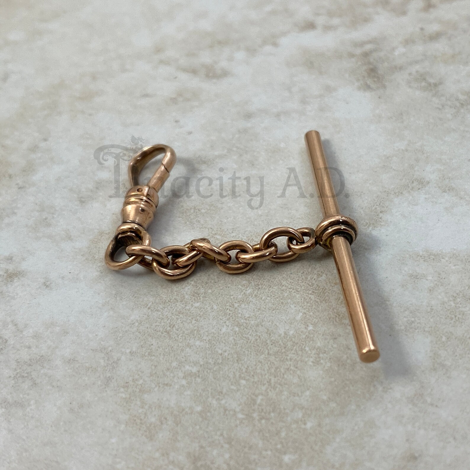 A Vintage Late Victorian Pocket Watch T-bar Chain and Swivel - Etsy