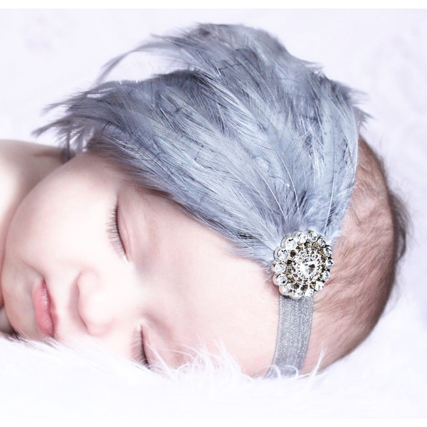 Feather Headband - Etsy