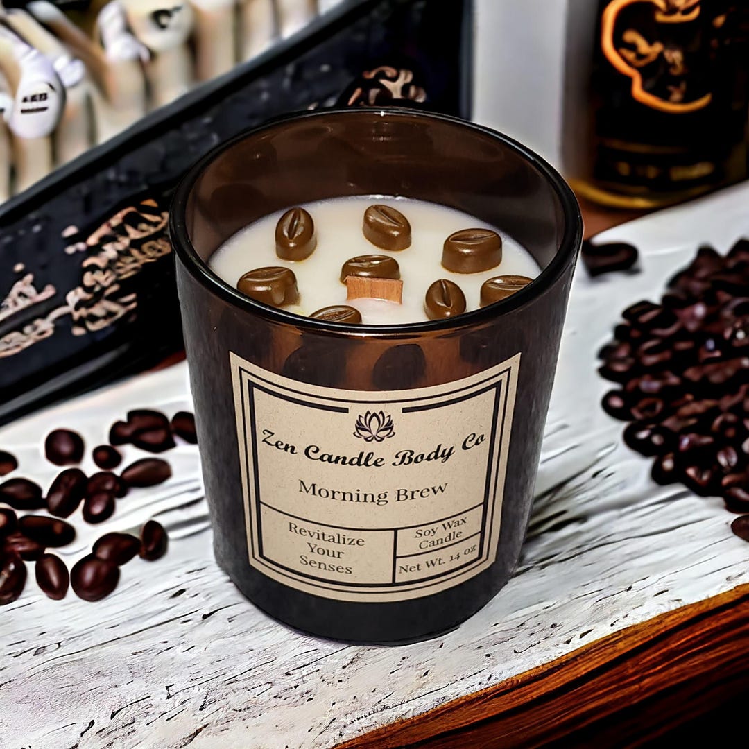 Iced Coffee Candle Frappe Candle Coffee Candle Scented Candle Candle ...