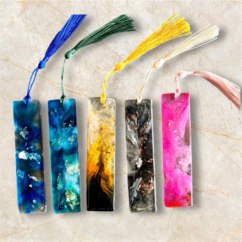 Resin Book Marks - Etsy