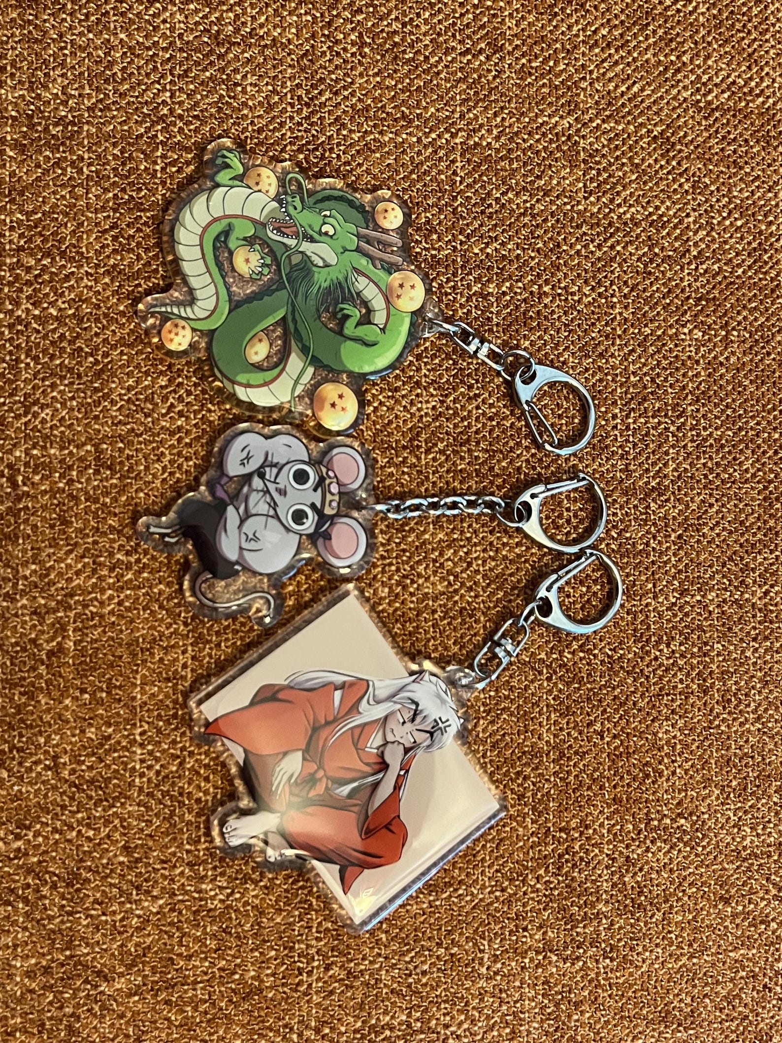 White Haired Anime Boy Keychain - Etsy