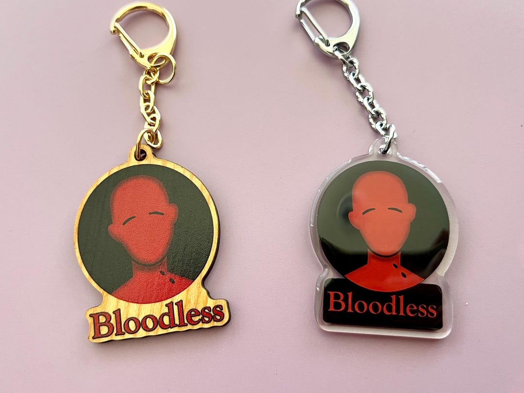 Happy Bloodless Double-sided Keychain Wooden / Acrylic - Etsy