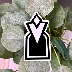 RPG Video Game Stickers- 3 Inch Dragon Warrior Medieval Gaming Fantasy ...