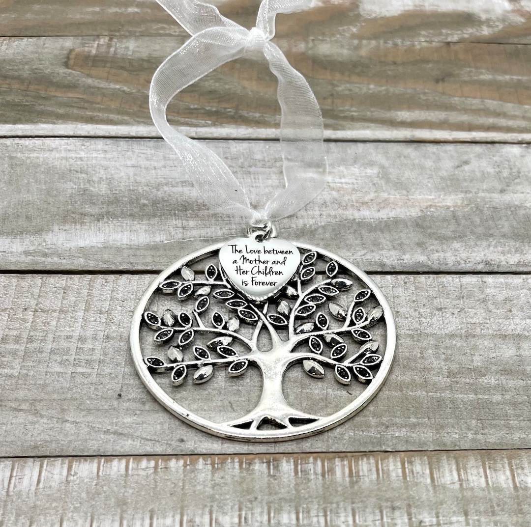 Mom Ornament, Tree of Life Ornament, the Love Between A Mother and Her ...