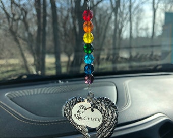 I Will Look for You in Rainbows, Memorial Ornament, - Etsy