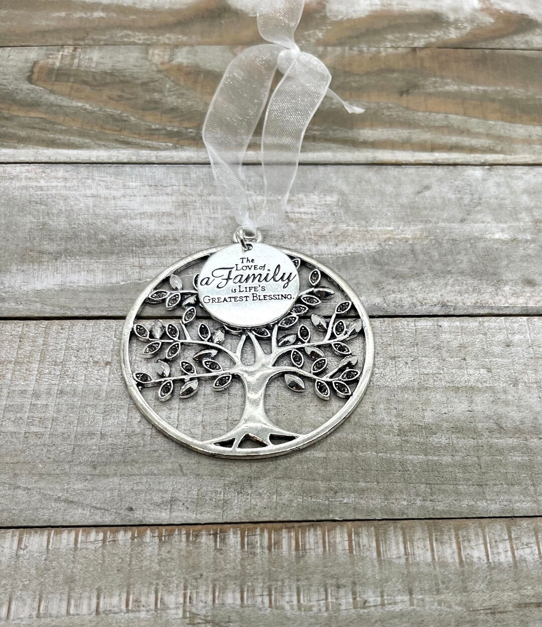 Family Ornament, Tree of Life the Love of A Family is Life's Greatest ...