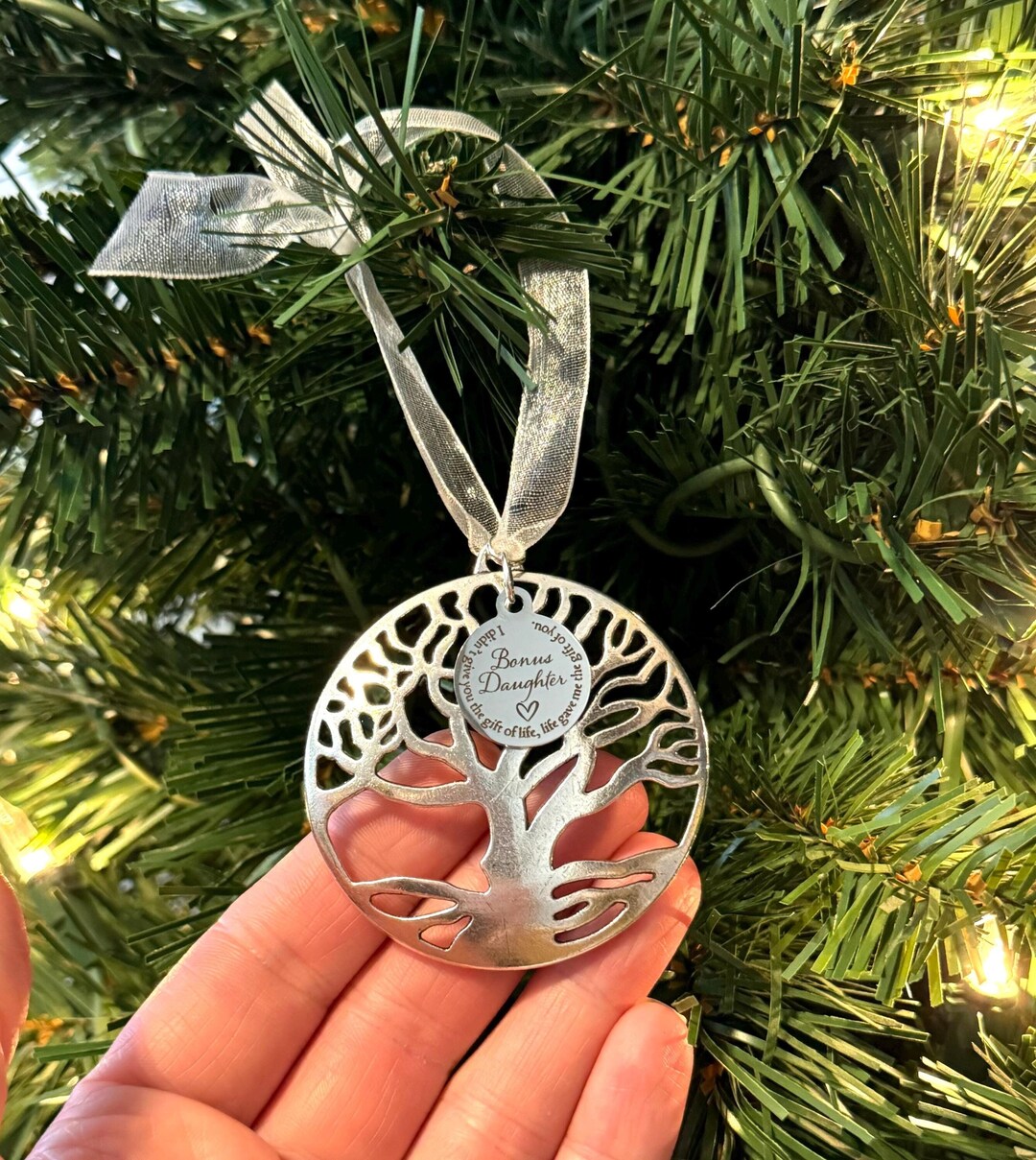 Tree of Life Christmas Ornament, Bonus Daughter I Didn't Give You the ...