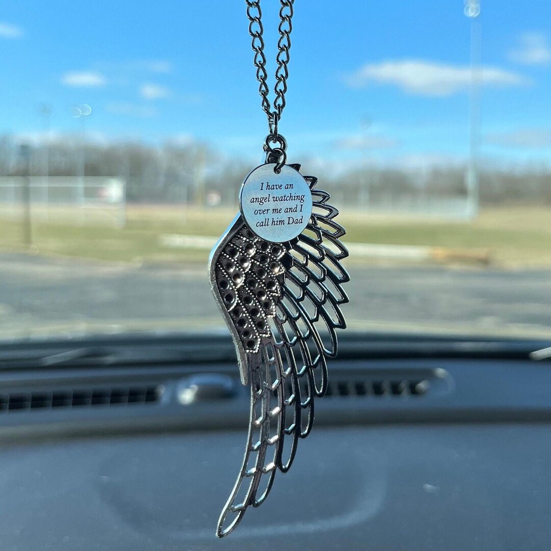 Memorial Gift for Loss of Father – "i Have an Angel Watching Over Me ...
