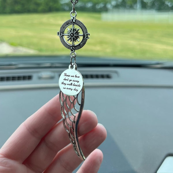 Angel Wing Car Charm - Etsy