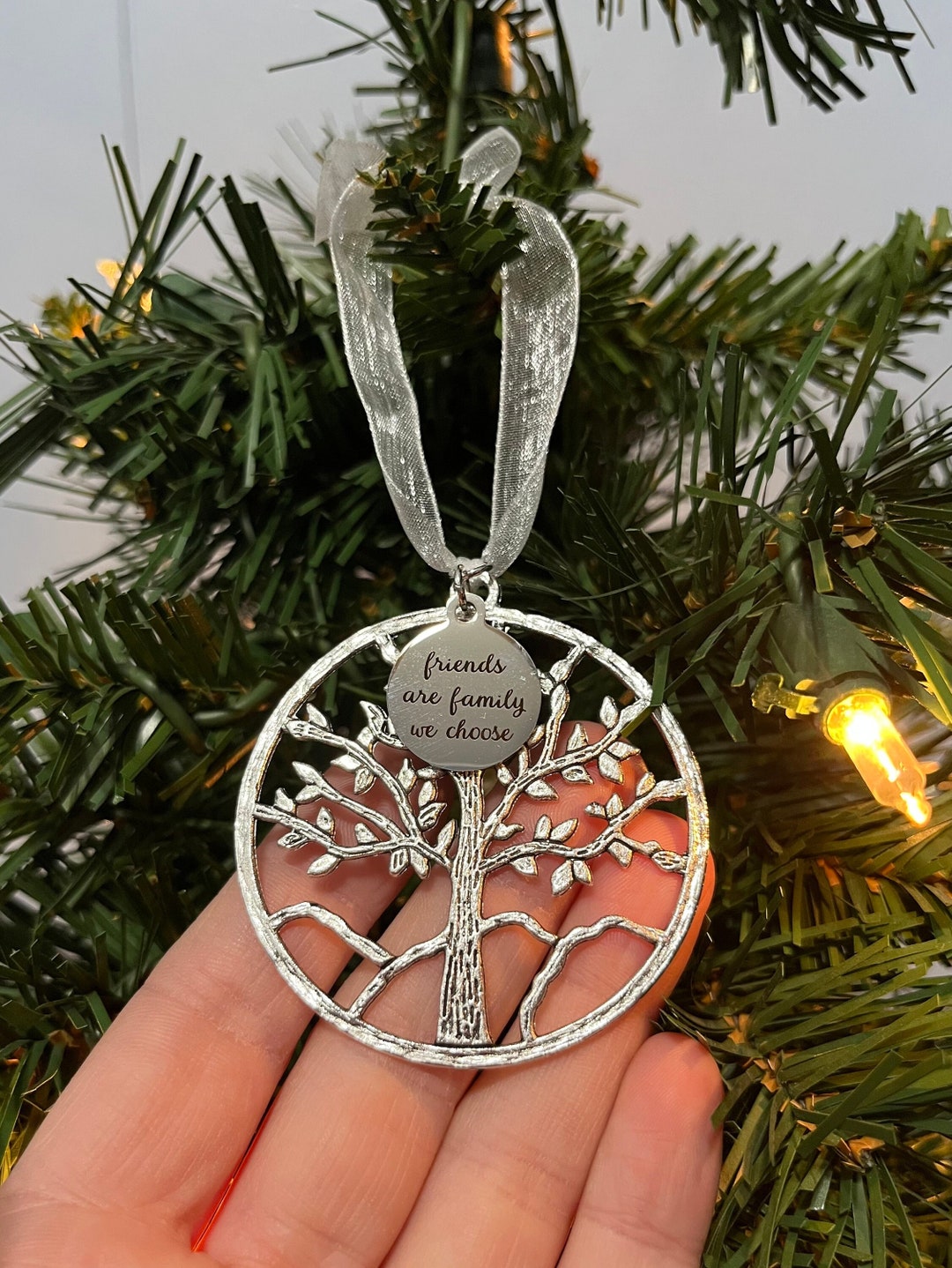 Friendship Tree of Life Ornament – ‘friends Are Family We Choose ...