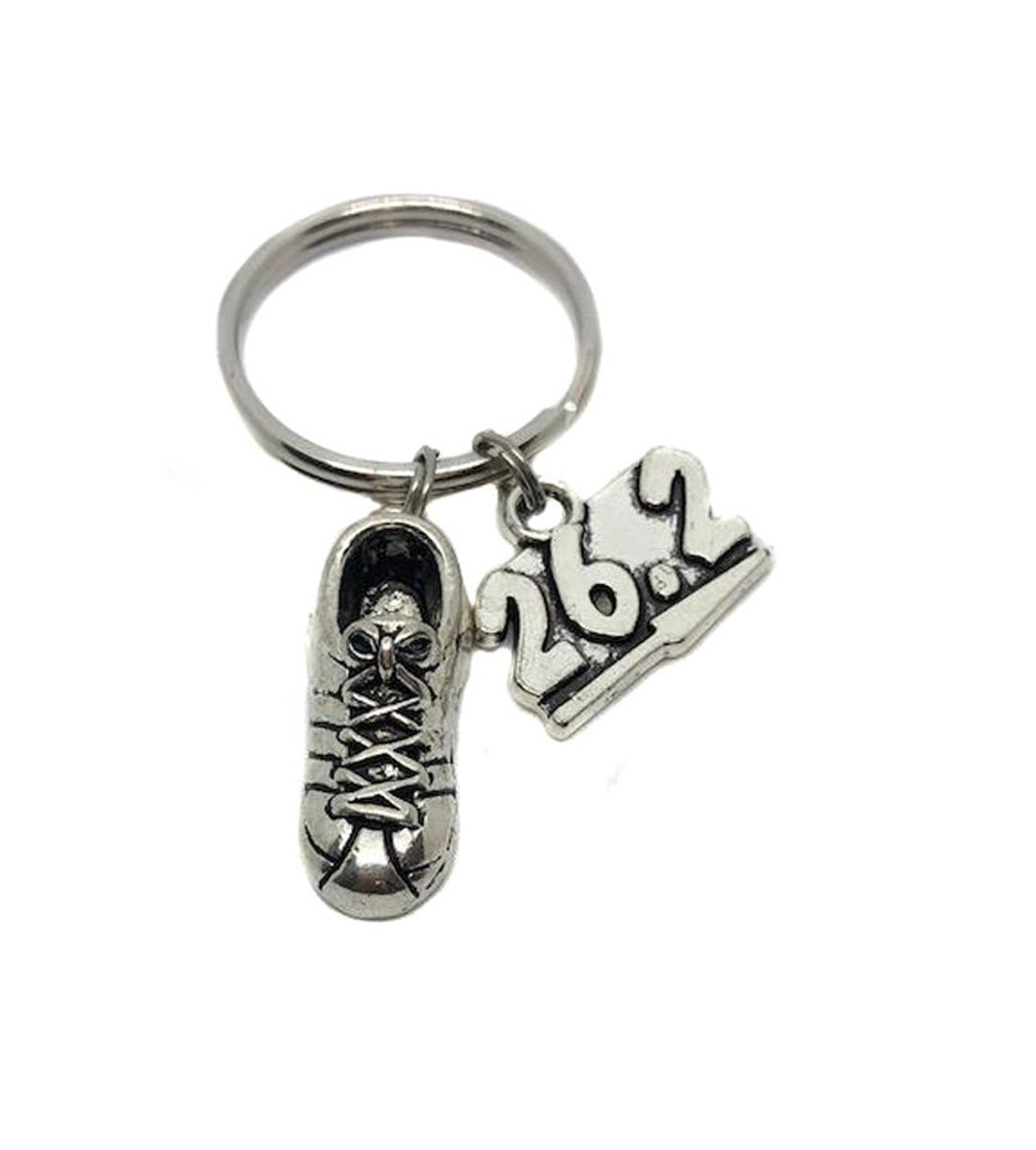 Marathon Runner Keychain Gift, Running Shoe Bag Charm, Runner Birthday ...