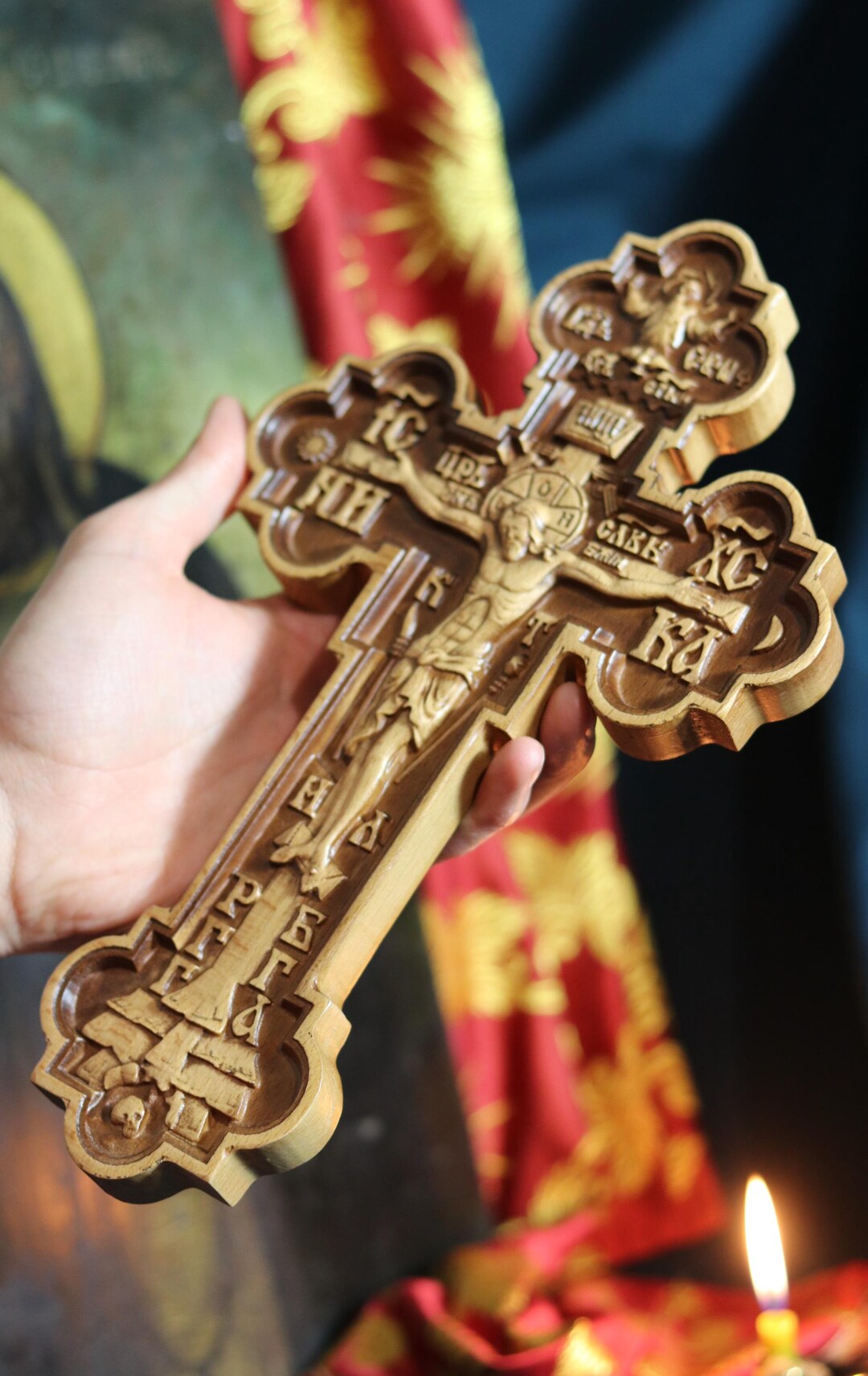 Church Cross, Wooden Cross, Cross of Lord Jesus Christ, Christian сross ...