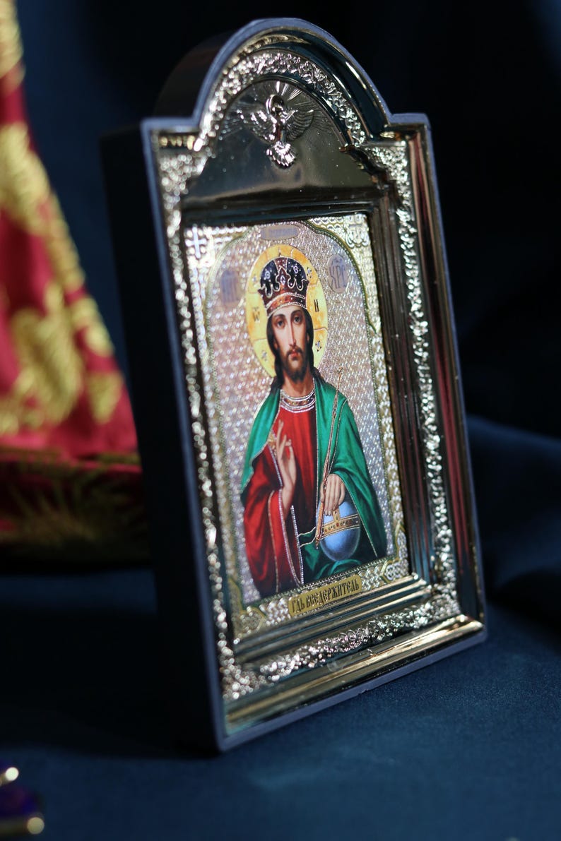 Icon of Jesus Christ, Folding Icon, Jesus Christ, Mother of God ...