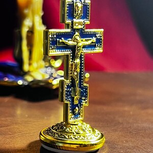 Metal Cross. Orthodox Cross. Matal Car Orthodox Cross. Crucifix ...