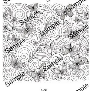 Butterfly Mindfulness Colouring Book. Instant Download. Printable. - Etsy