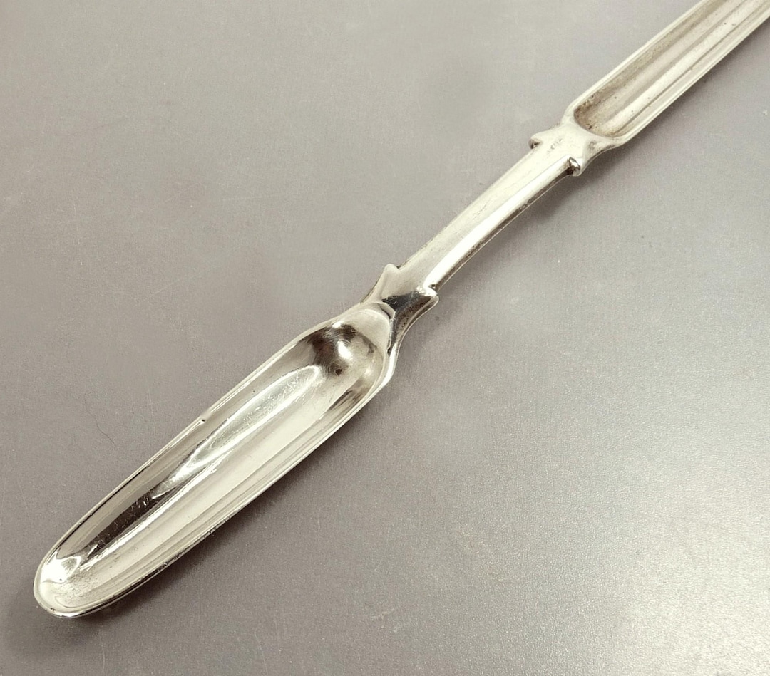 Late Georgian Sterling Silver Bone Marrow Scoop Spoon Dublin - Etsy