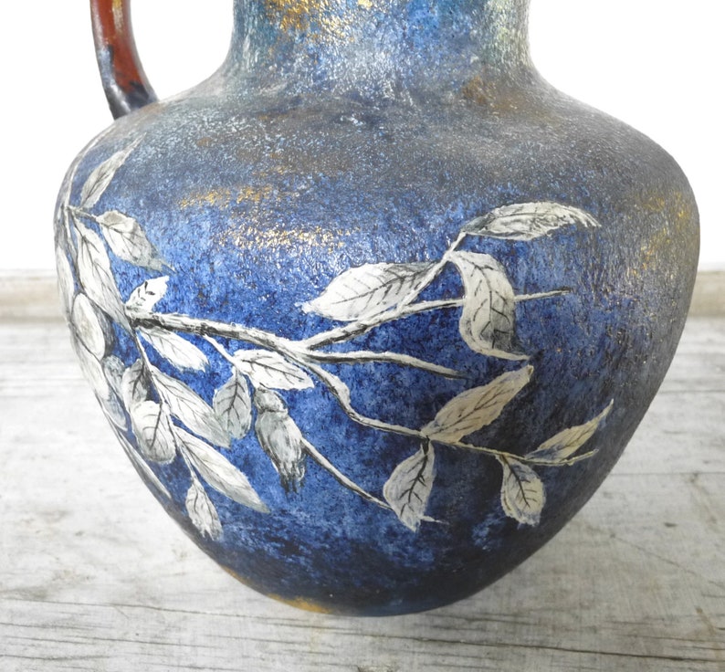 Rare Matt Morgan Art Pottery Ewer Vase 1882 - Etsy
