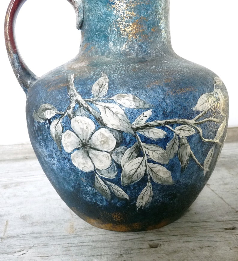 Rare Matt Morgan Art Pottery Ewer Vase 1882 - Etsy