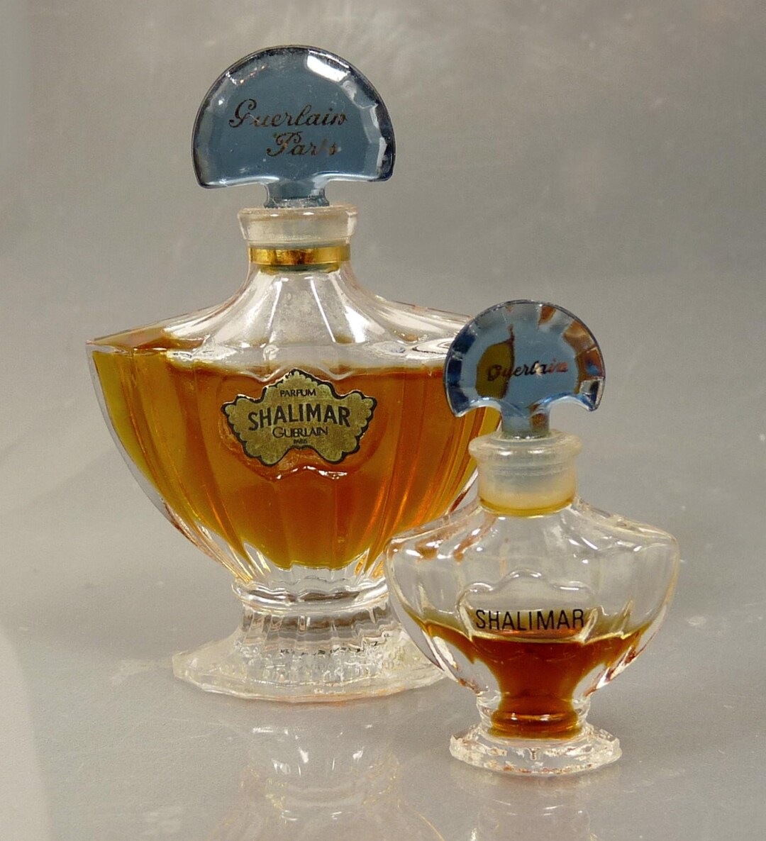 Vintage Guerlain Shalimar Perfume .25 Oz Plus Mini - Etsy