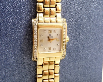 14k Yellow Gold Vintage PB Quartz Ladies Watch - Etsy