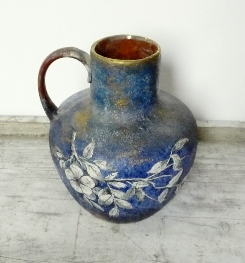 Rare Matt Morgan Art Pottery Ewer Vase 1882 - Etsy