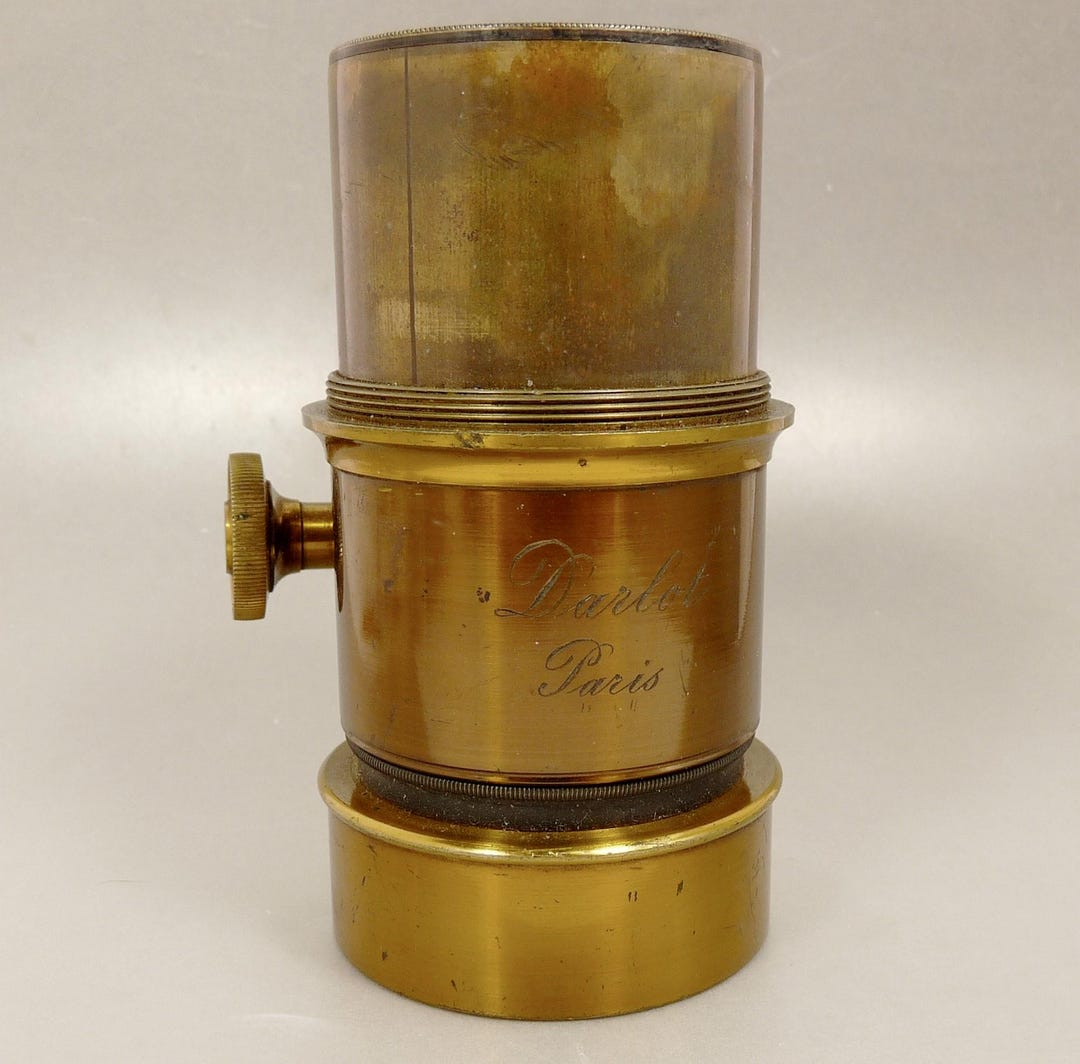 Antique Darlot Paris Brass Camera Lens 4 3/8" - Etsy