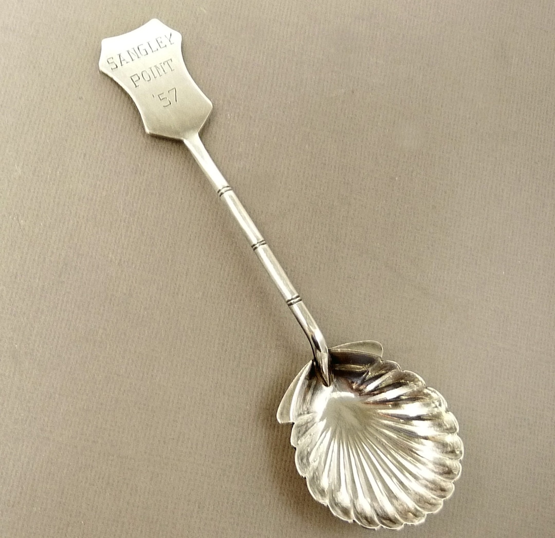 Vintage Sterling Spoon USN Sangley Point 1957 - Etsy