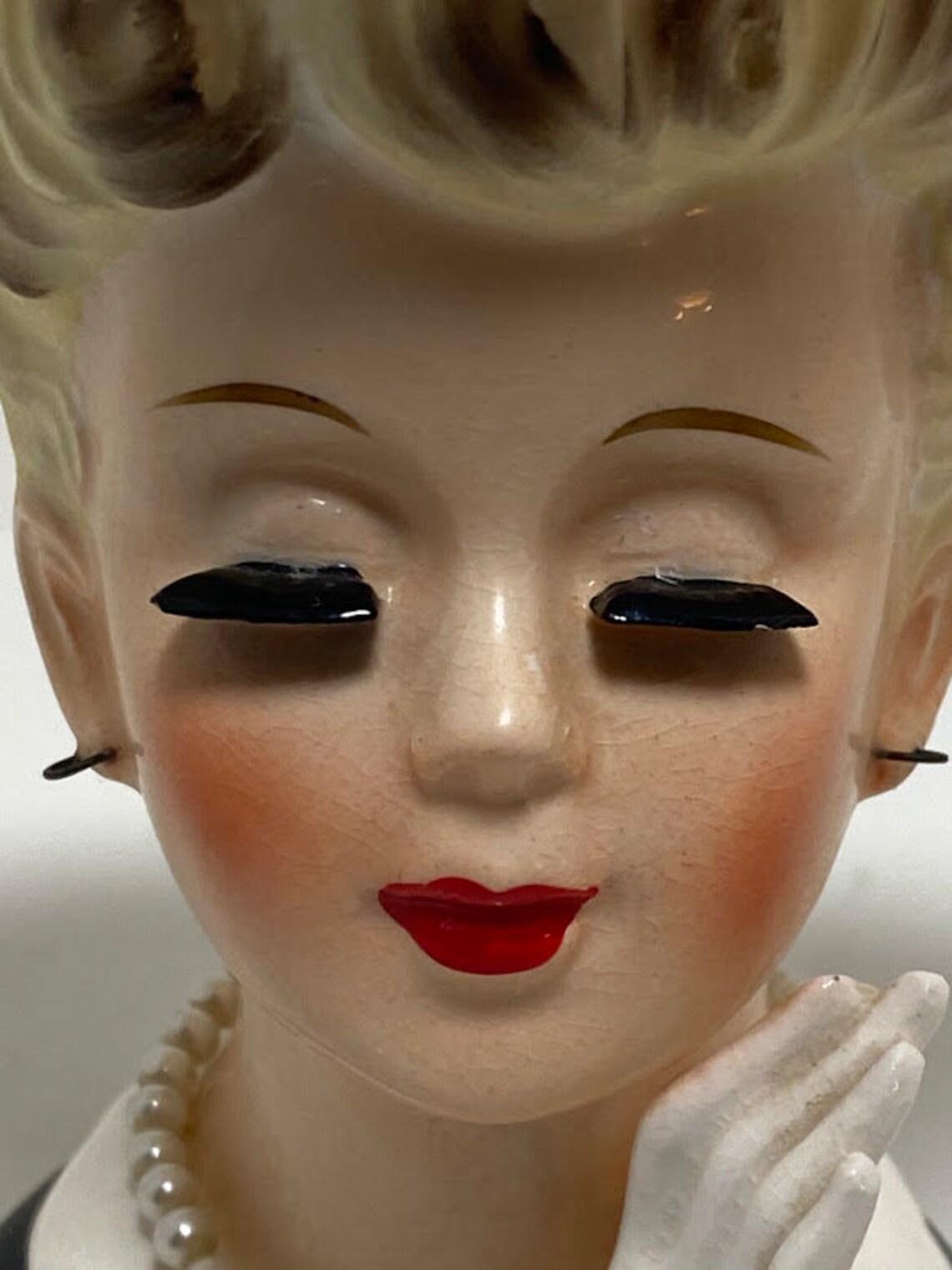 Lady Head Vase. NAPCO. C5046. 5 Inches Tall. - Etsy