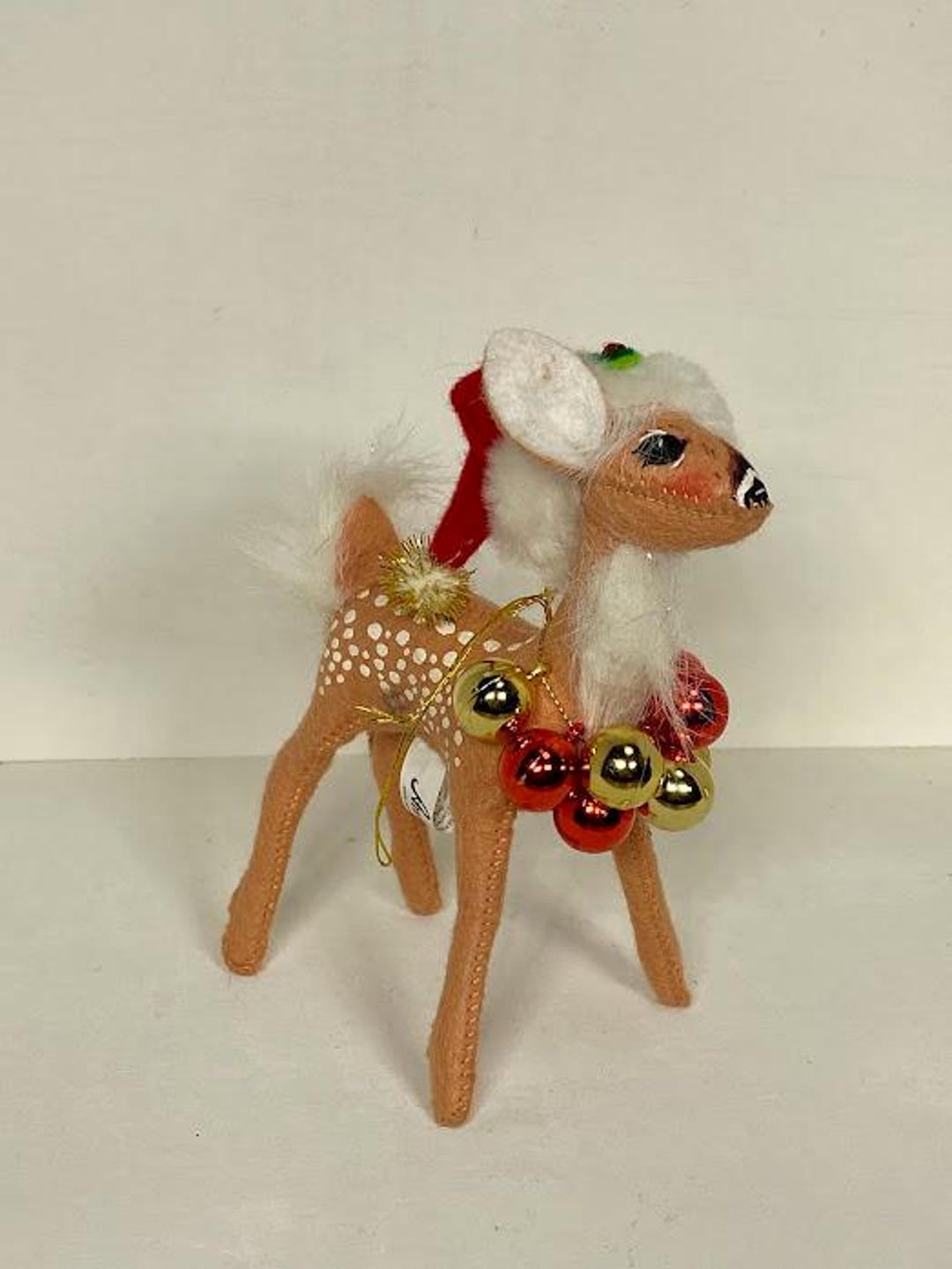 Annalee Reindeer Christmas Ornament. 6 Inches Tall. Made in 2009 - Etsy
