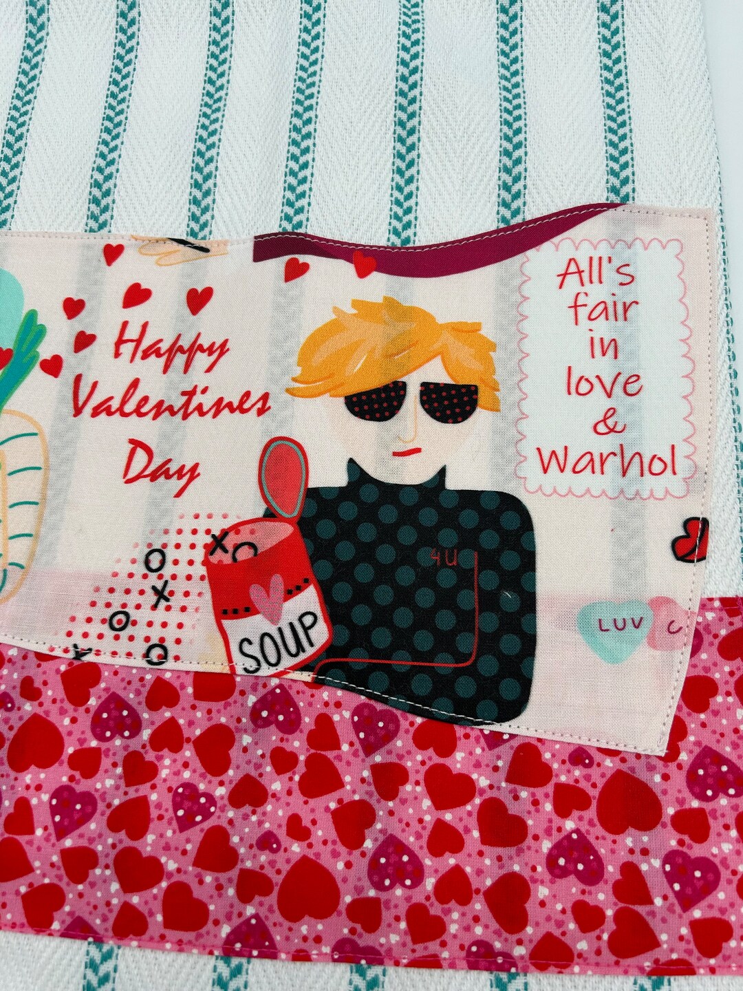 Andy Warhol, Munch, Klee, Picasso Artist Pun Valentine Day Tea Towel - Etsy