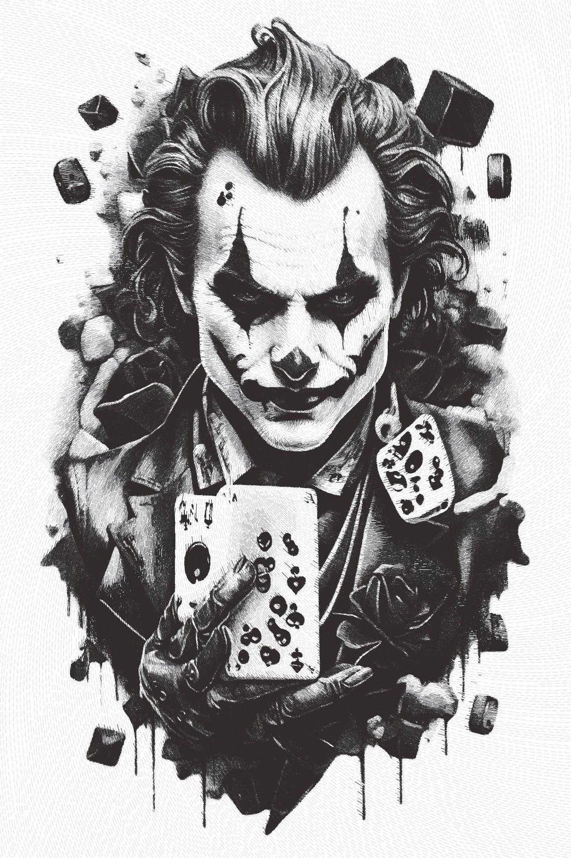 JOKER SVG FİLE - Etsy