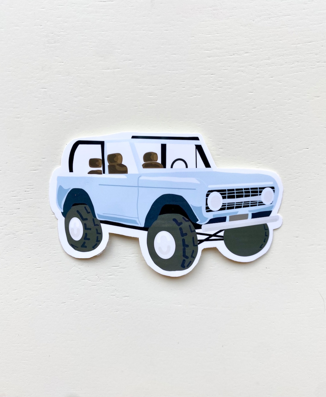 Bronco Car Sticker Aesthetic Car Decal Laptop Sticker Vintage Bronco ...