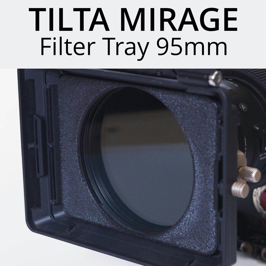 TILTA Mirage Mattebox Filter Tray 95mm Second Stage Filter Tray | Lens Accessory | Film Gear ...