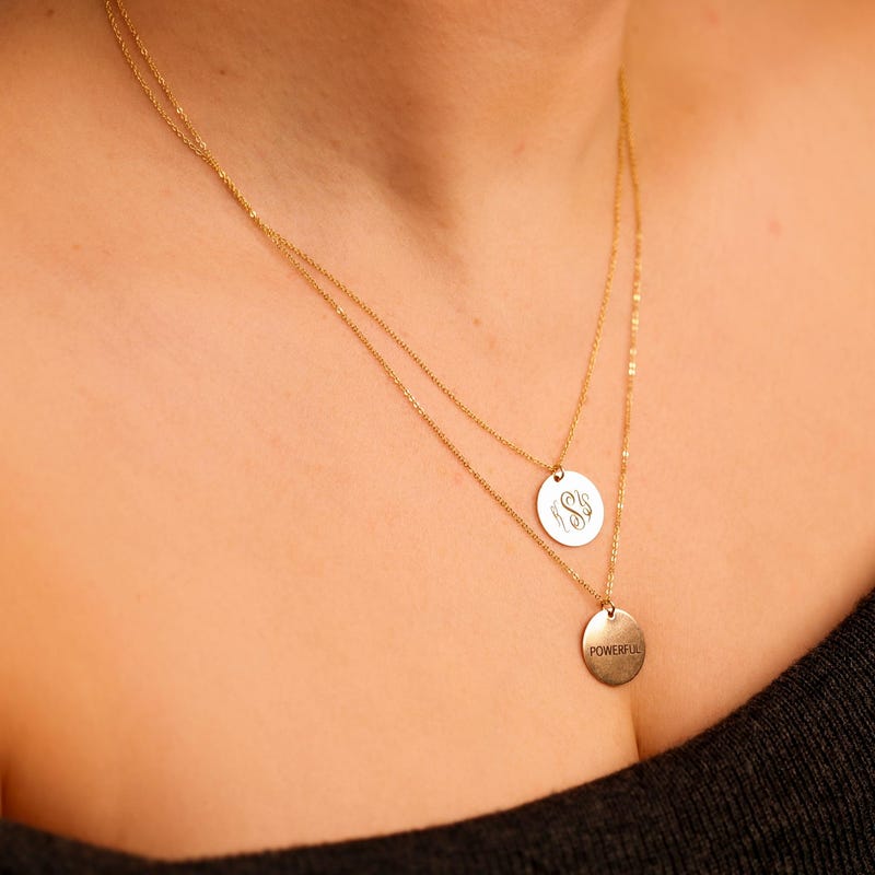 Engraved Disc - Etsy