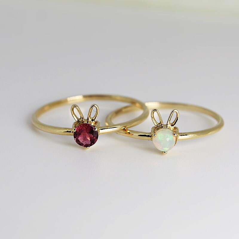 Bunny Ring - Etsy