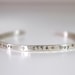 Mantra Bracelet, METTA Prayer Cuff Bracelet, Mindfulness Bracelet ...