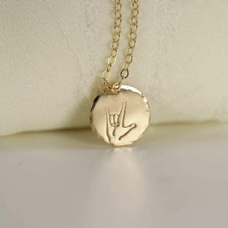 Ily Asl Necklaces - Etsy