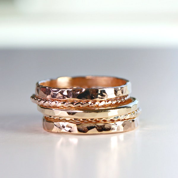 Stacking Ring Set - Etsy