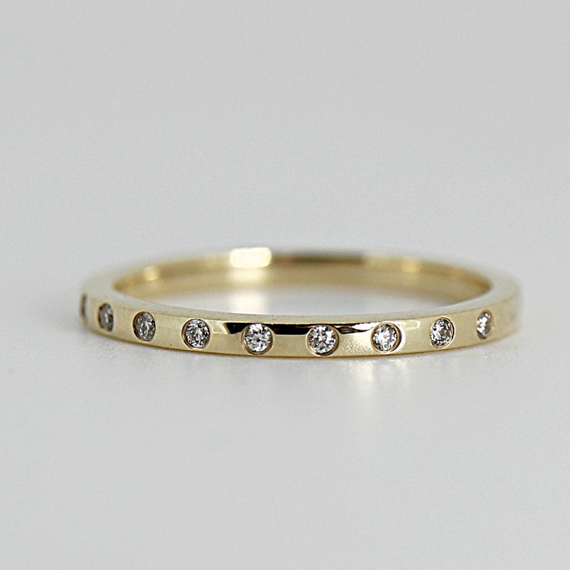 Flush Set Diamond - Etsy