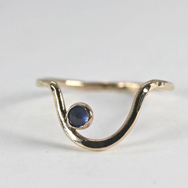 Curved Ring - Etsy