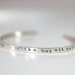Mantra Bracelet, METTA Prayer Cuff Bracelet, Mindfulness Bracelet ...