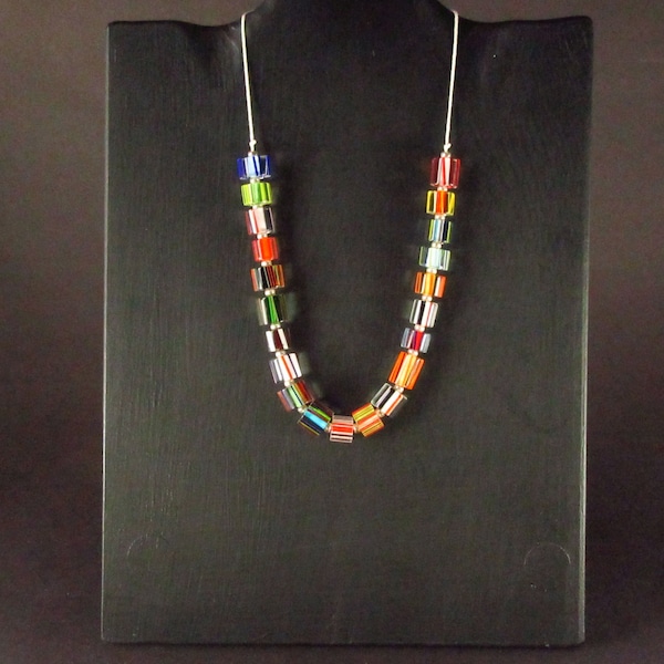 Cane Glass Beads - Etsy