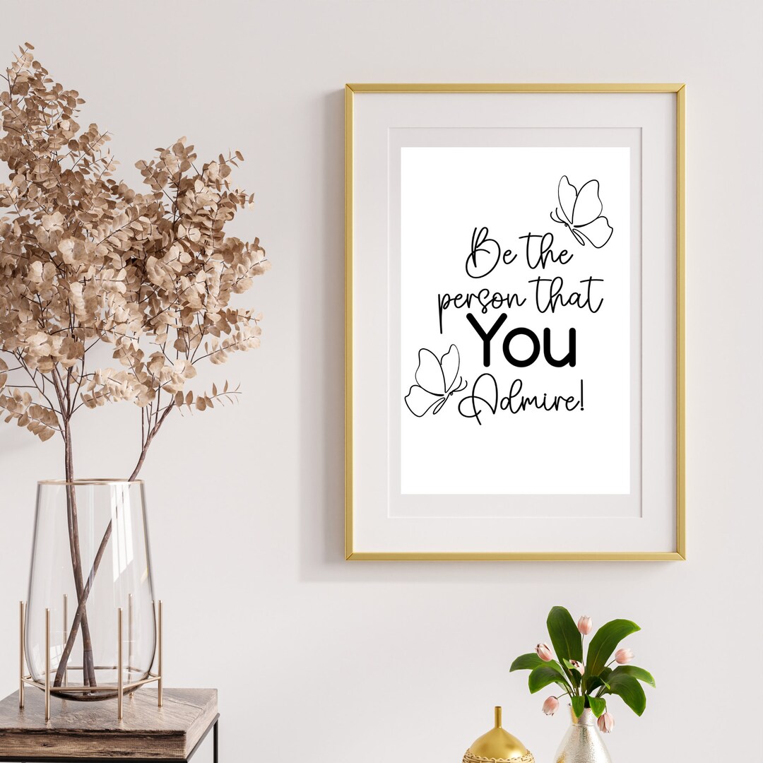 Printable Inspirational Wall Art, Inspirational Quote Print ...
