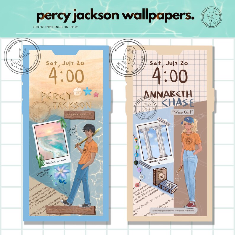 Percy Jackson Wallpaper Theme Background | Demigods Wallpaper Theme ...