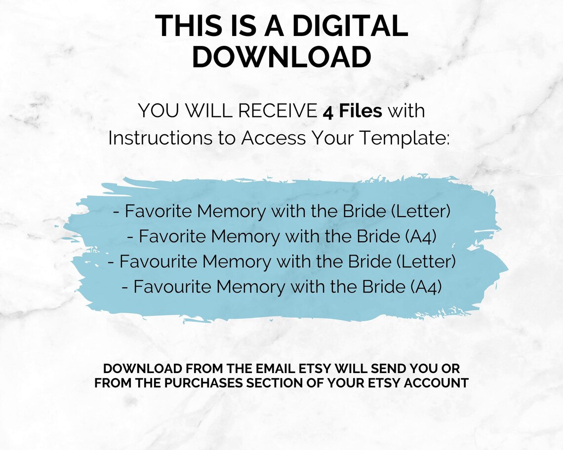 Polaroid Guest Book Activity for Bridal Shower, Favorite Memory Bride ...